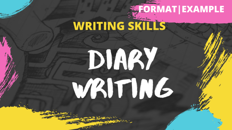 Diary Writing | How to write a Diary | Format | nihirshah.in